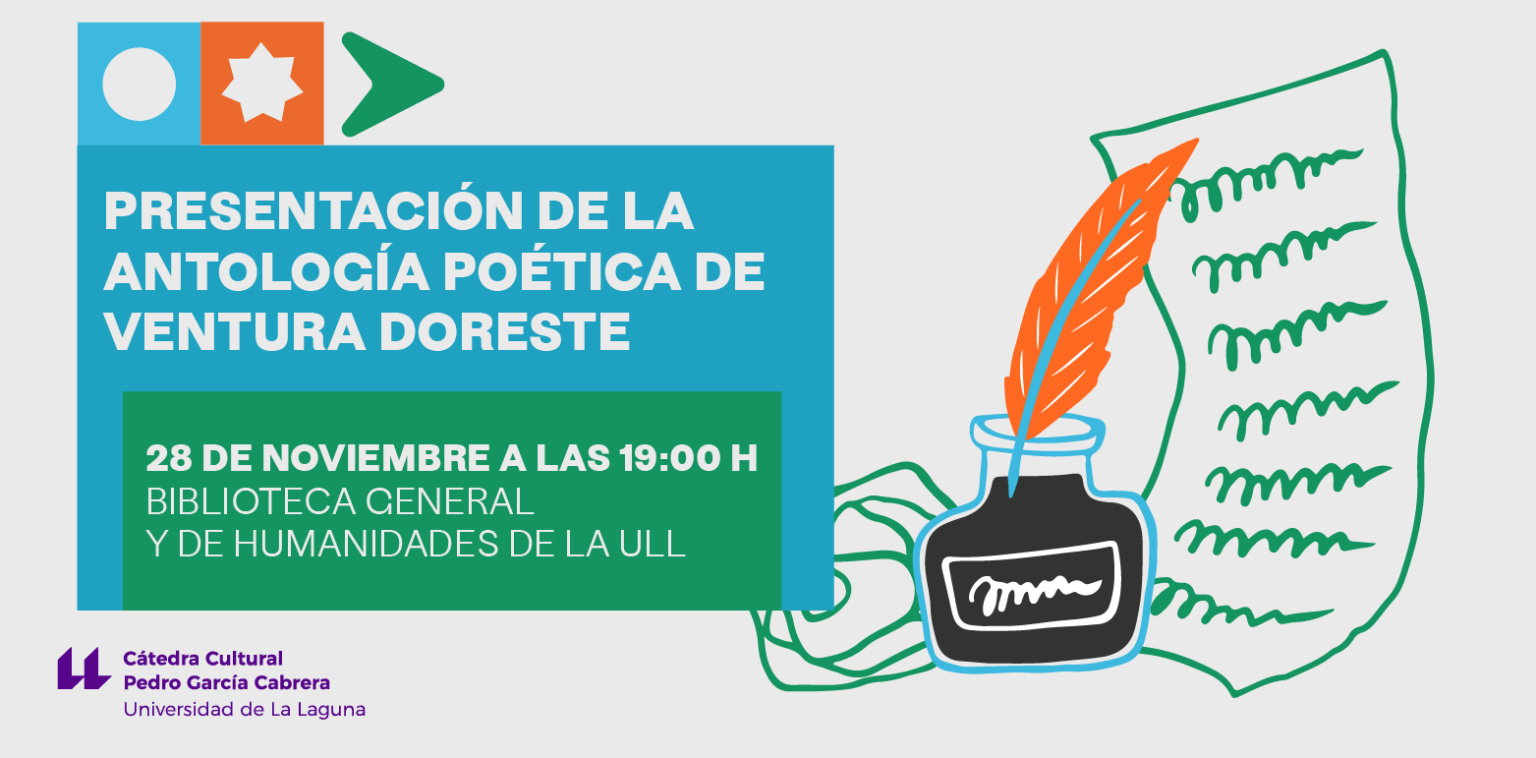 Presentación de la antología poética de Ventura Doreste - ULL - Agenda
