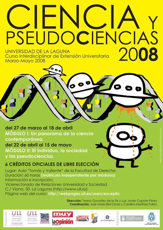 Arranca el curso de la ULL sobre ciencias y pseudociencias - ULL - Noticias