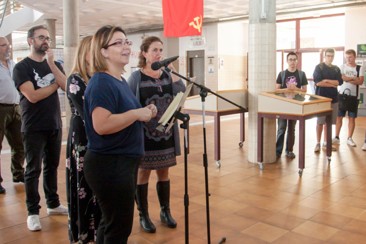 Una exposición de la ULL recuerda la Revolución rusa de octubre de 1917
