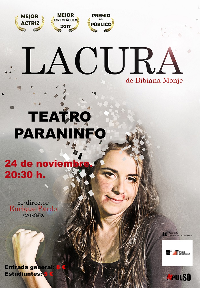 Bibiana Monje presenta en el Paninfo su galardonado montaje 'Lacura'